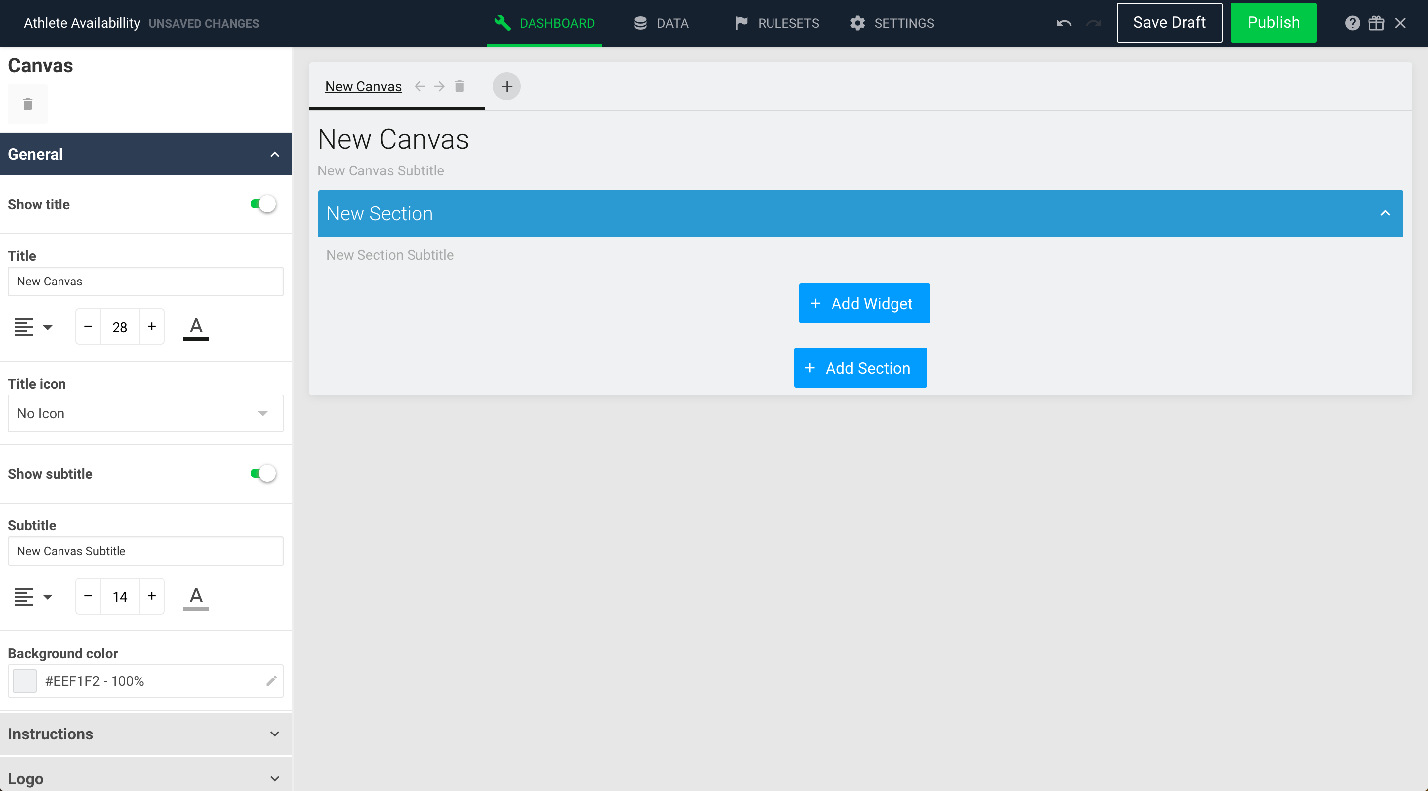 Introduction to the Dashboard Builder