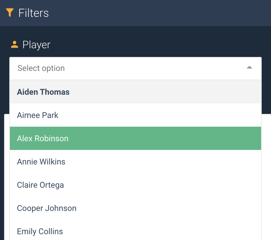 Select Box Widget | AMS Help Center