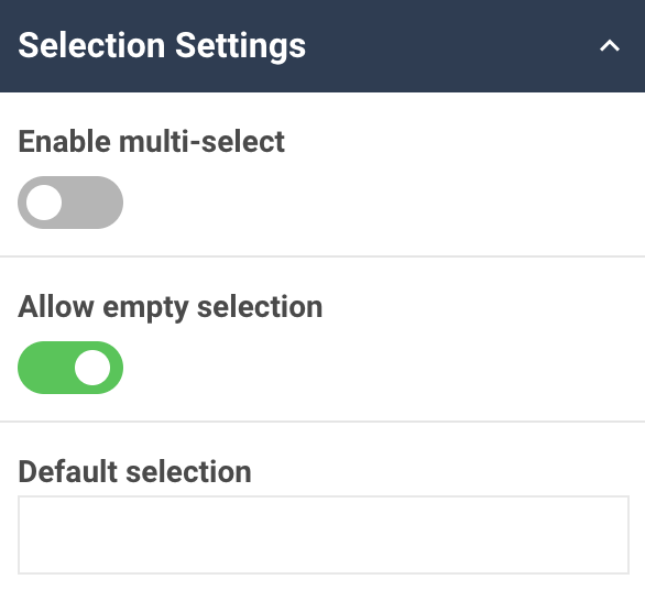 Select Box Widget | AMS Help Center