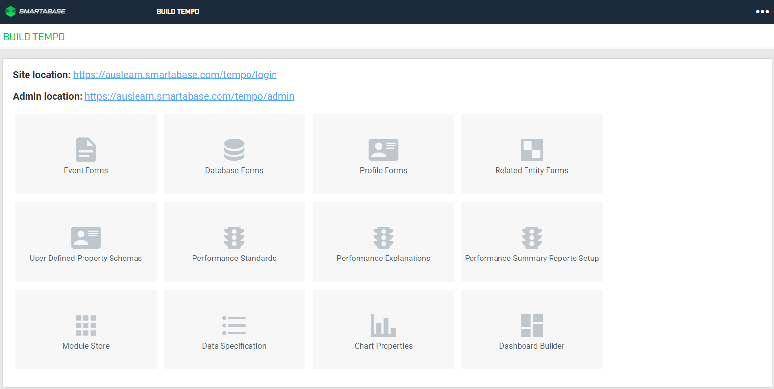Introduction to the Builder Interface | AMS Help Center