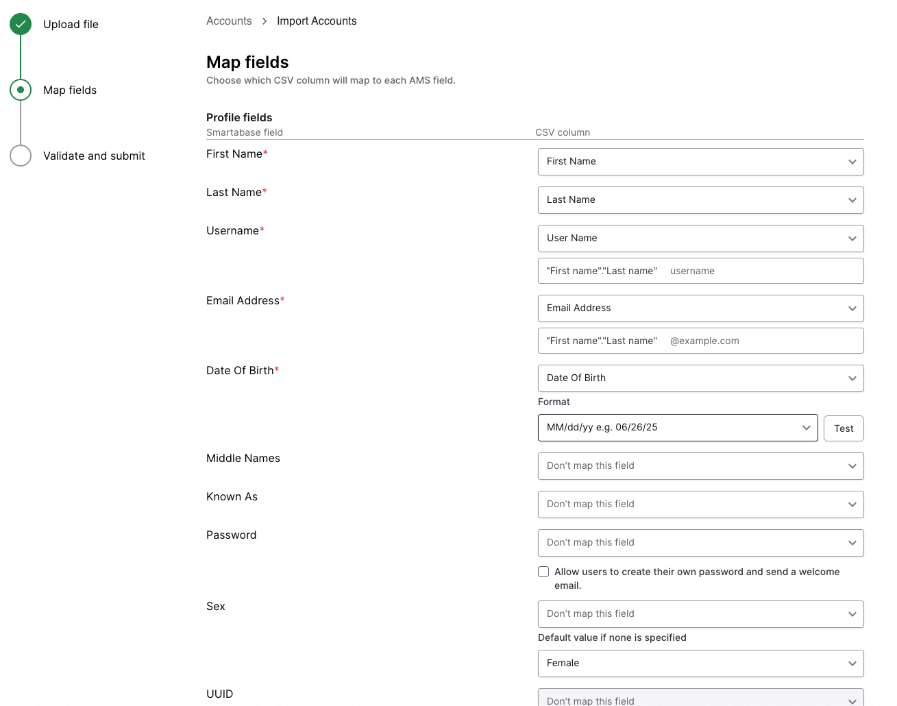 Create AMS User Accounts | AMS Help Center