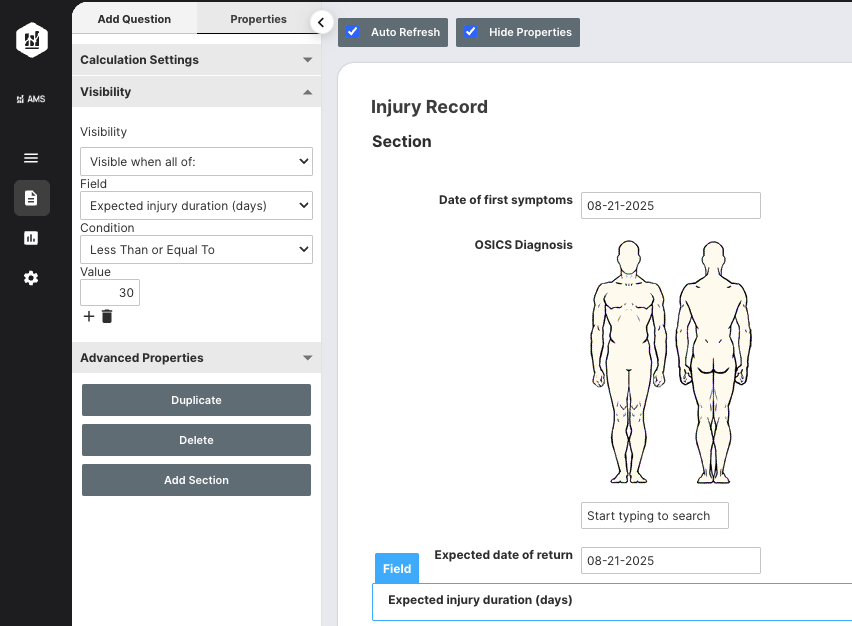 Calculate Date Differences Between Two Date Fields | AMS Help Center