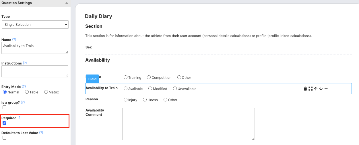 Add a Field to a Form | AMS Help Center