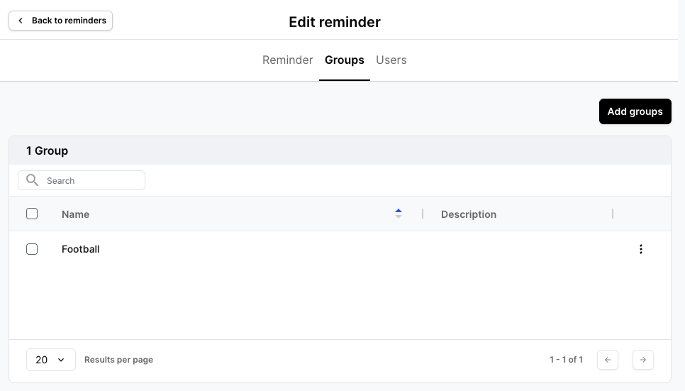 Configure Reminders to Enter Event Records | AMS Help Center