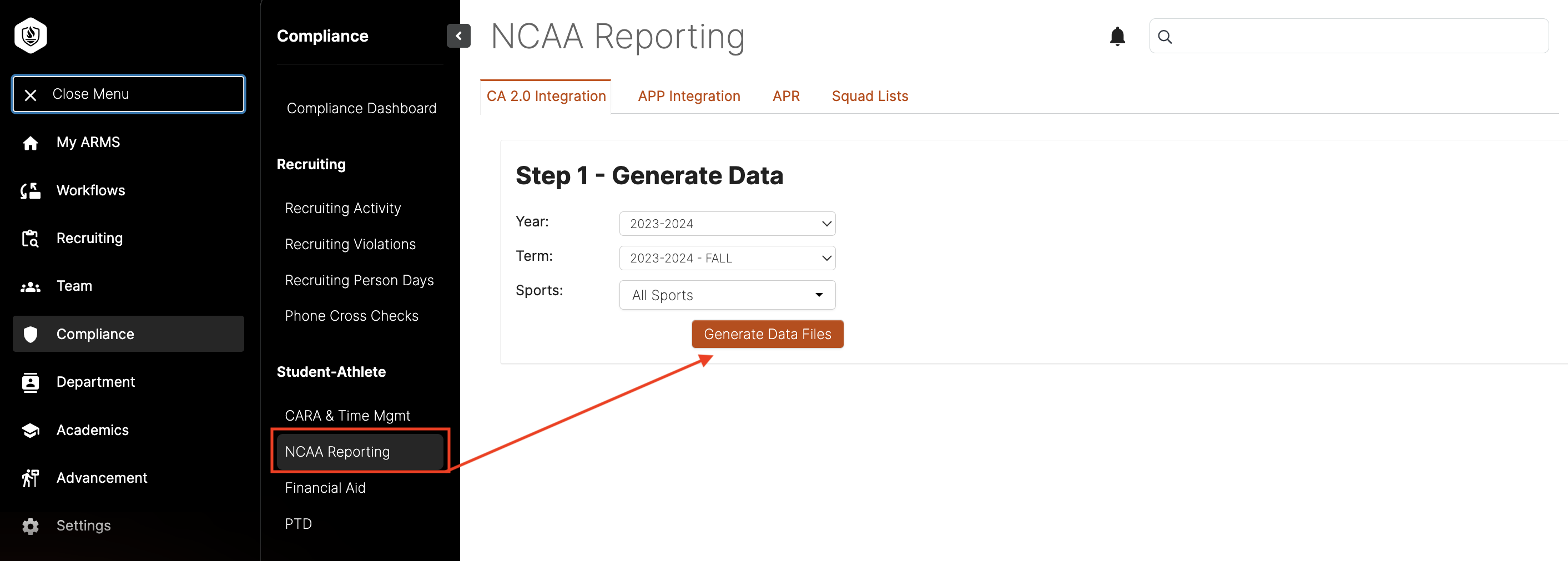 Compliance Assistant Integration 6261