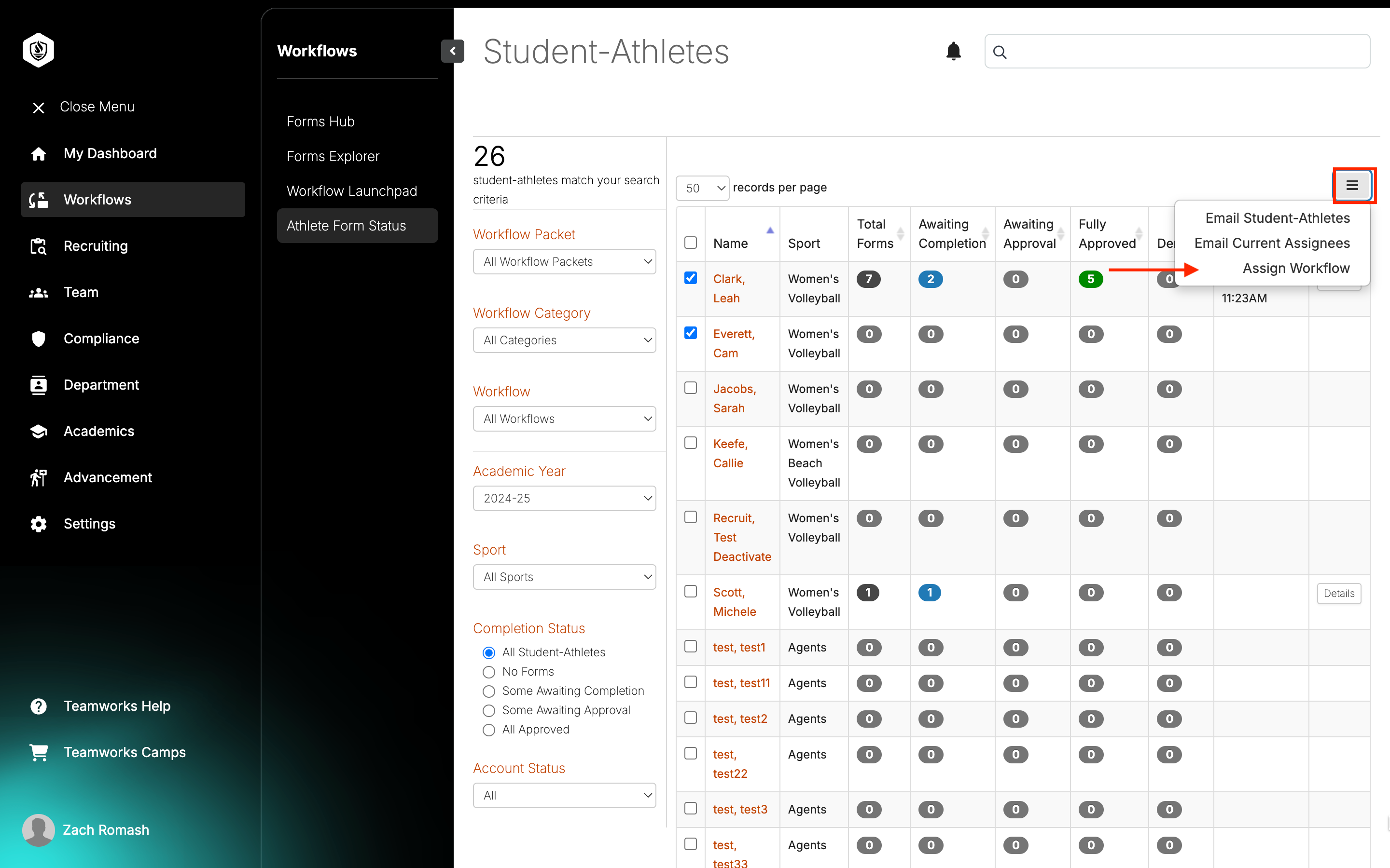 Launch and Assign Workflows