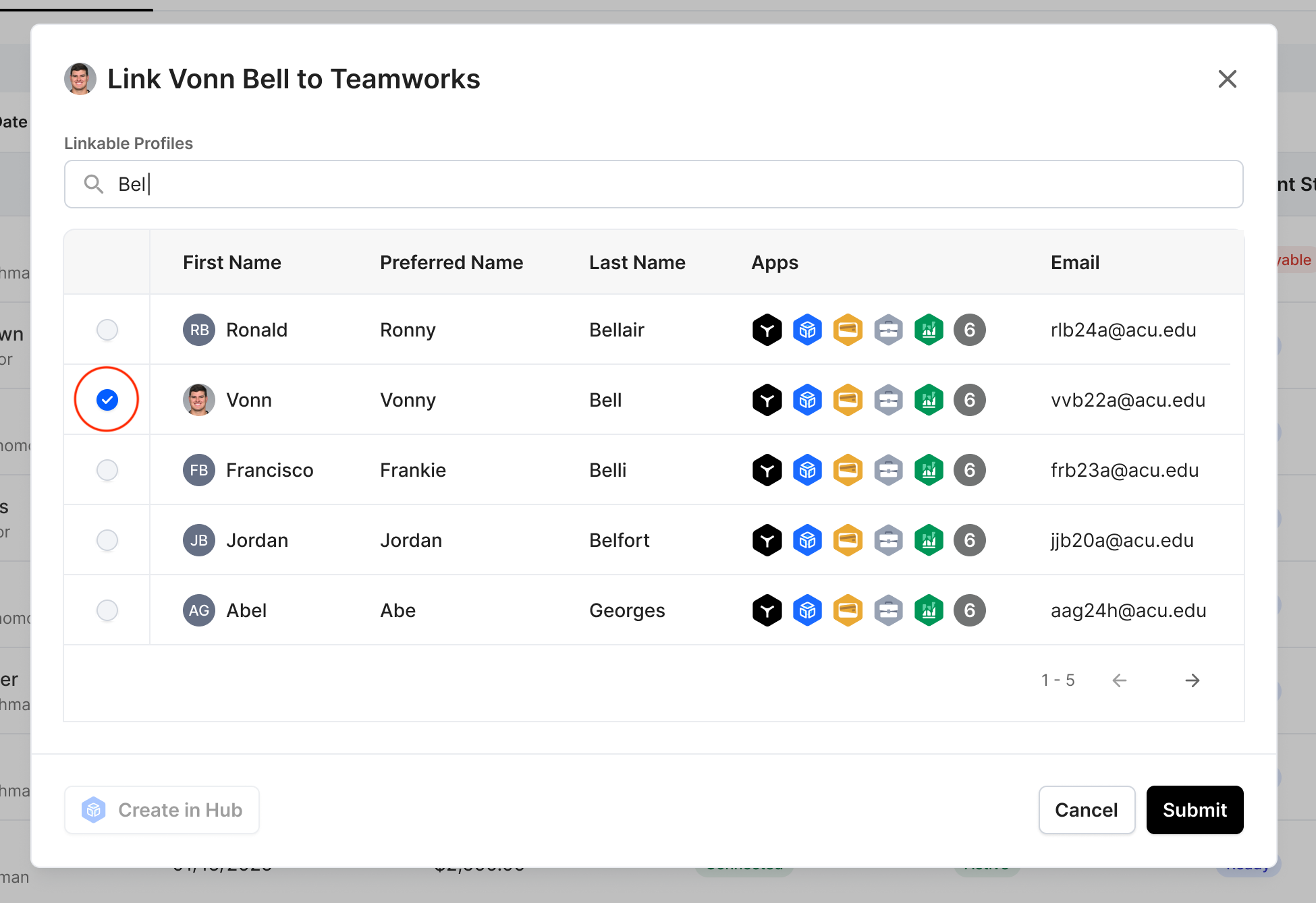 Link or Merge an Athlete in General Manager to an Athlete Profile in Hub