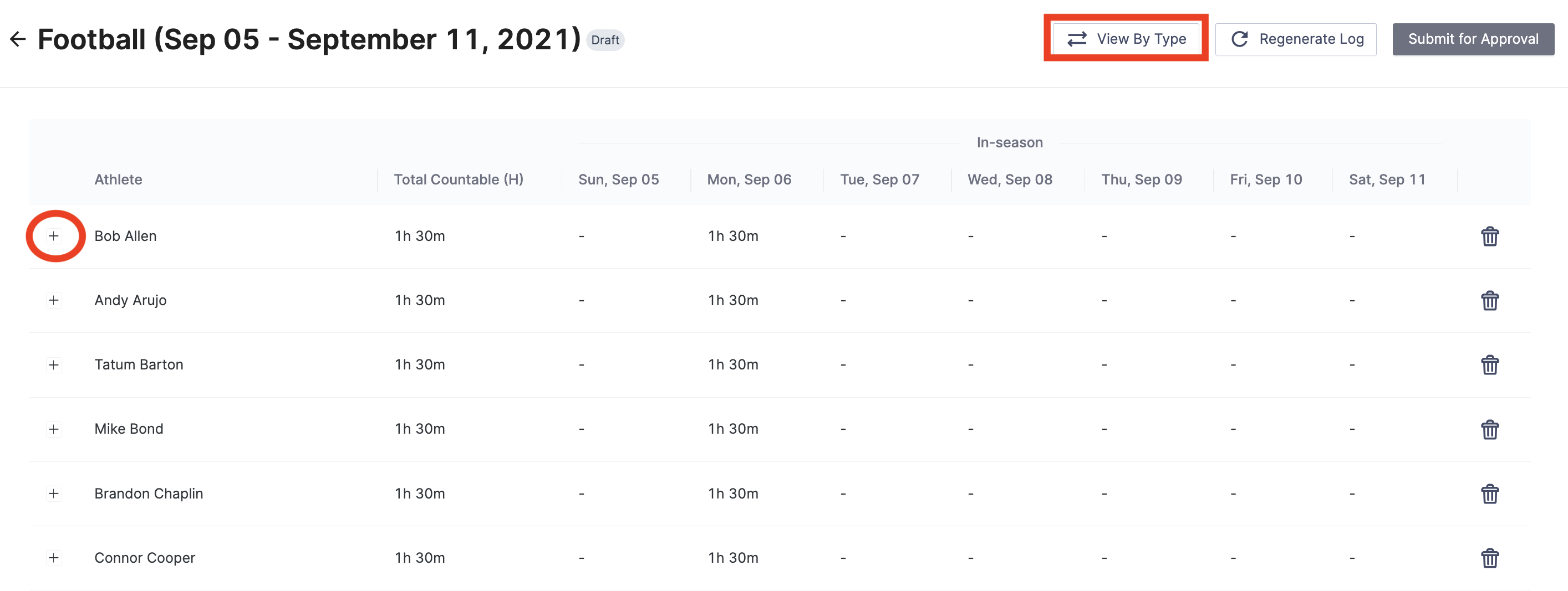 CARA Logs for Log Administrators