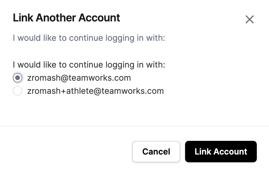 Merge Teamworks Hub Accounts