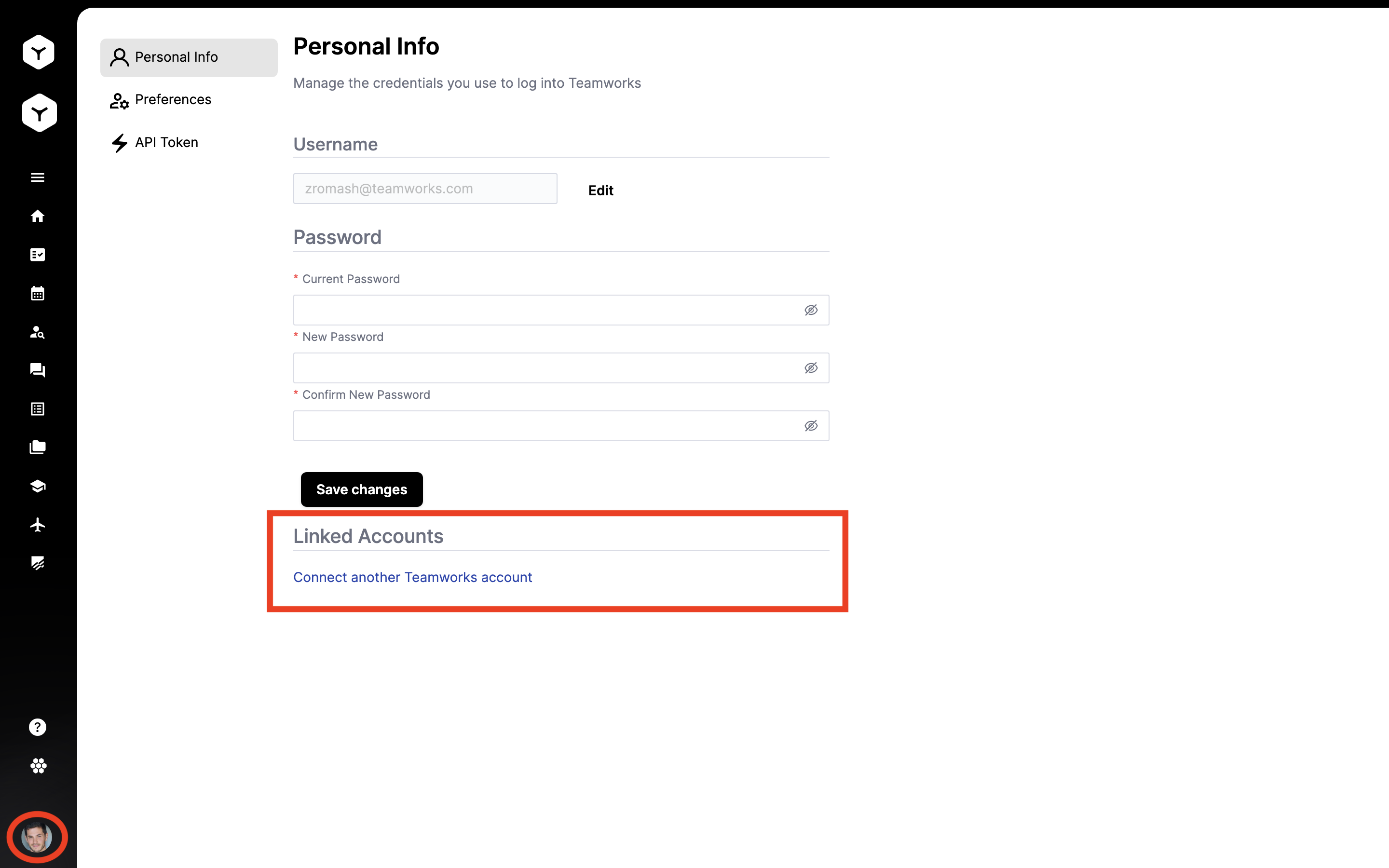 Merge Teamworks Hub Accounts