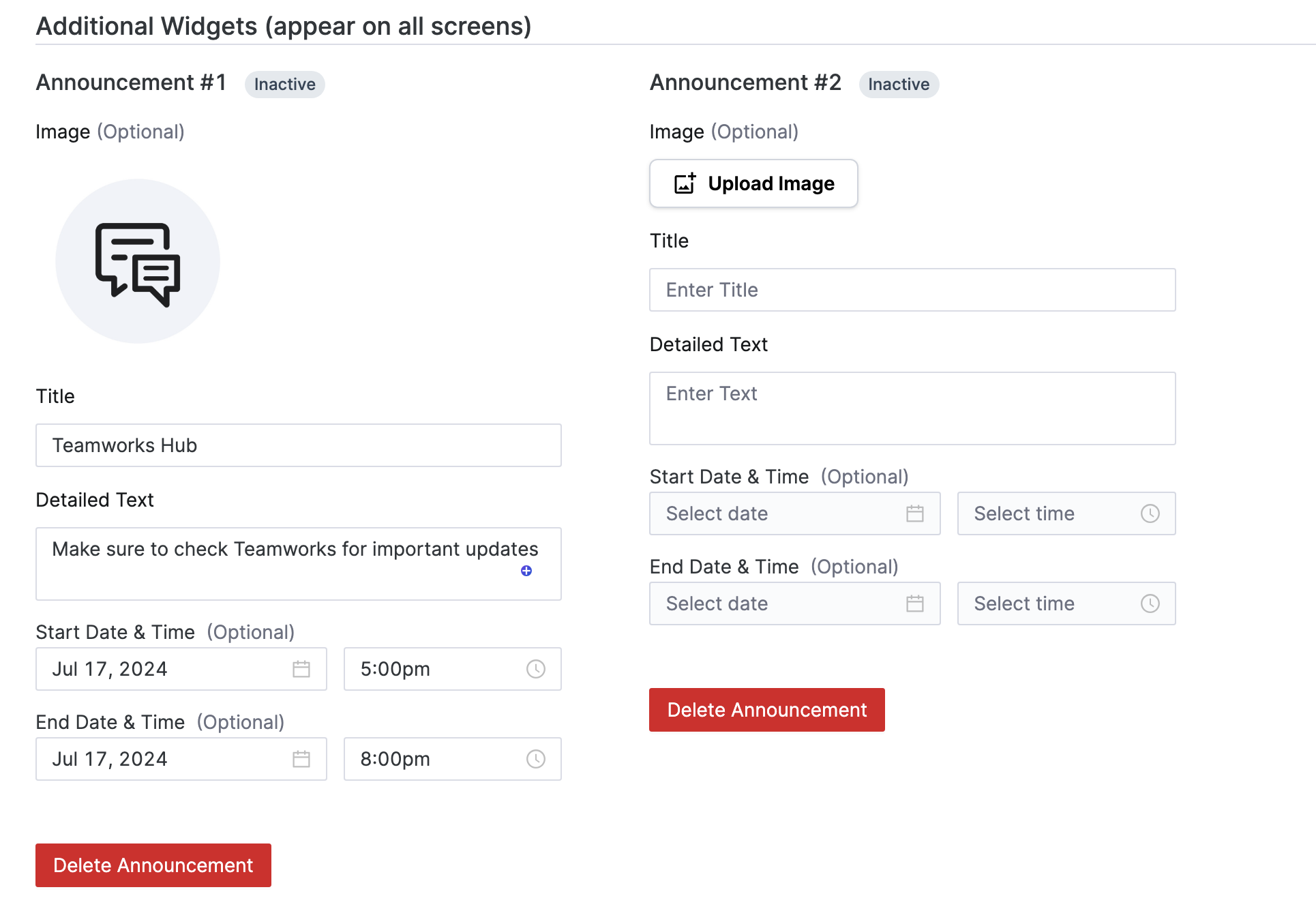 Digital Displays (Legacy)