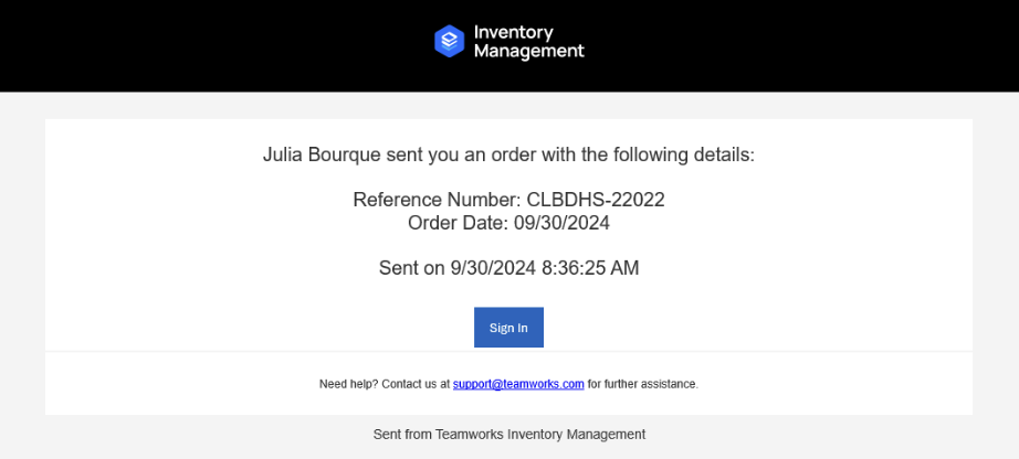 Review and Approve Orders