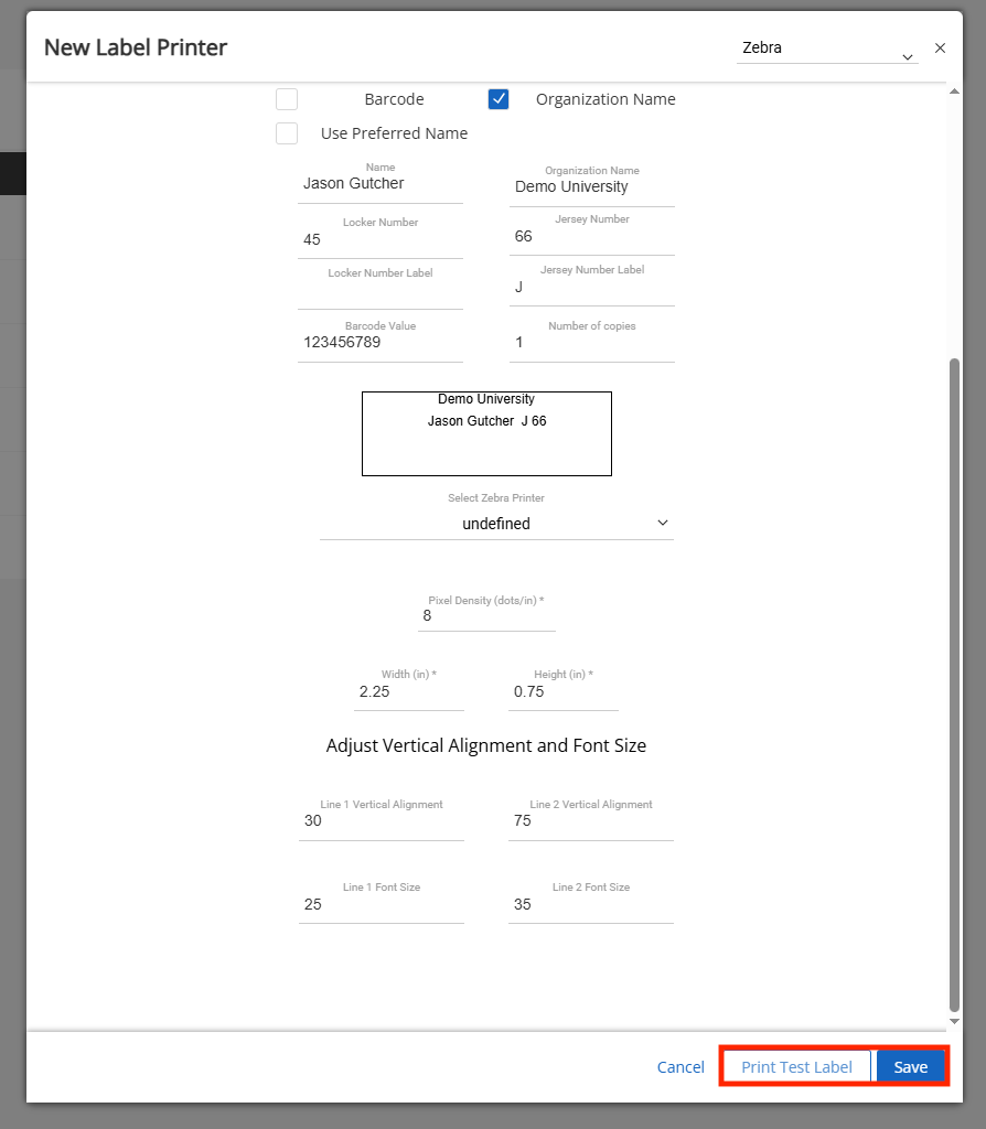 Print Labels for Zebra Printers on Windows PC